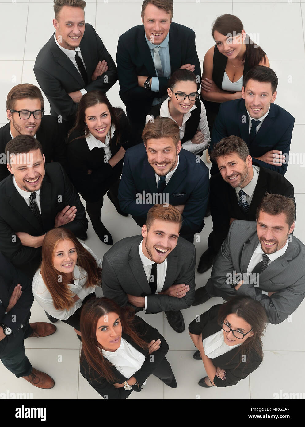 closeup. professional large business team Stock Photo - Alamy