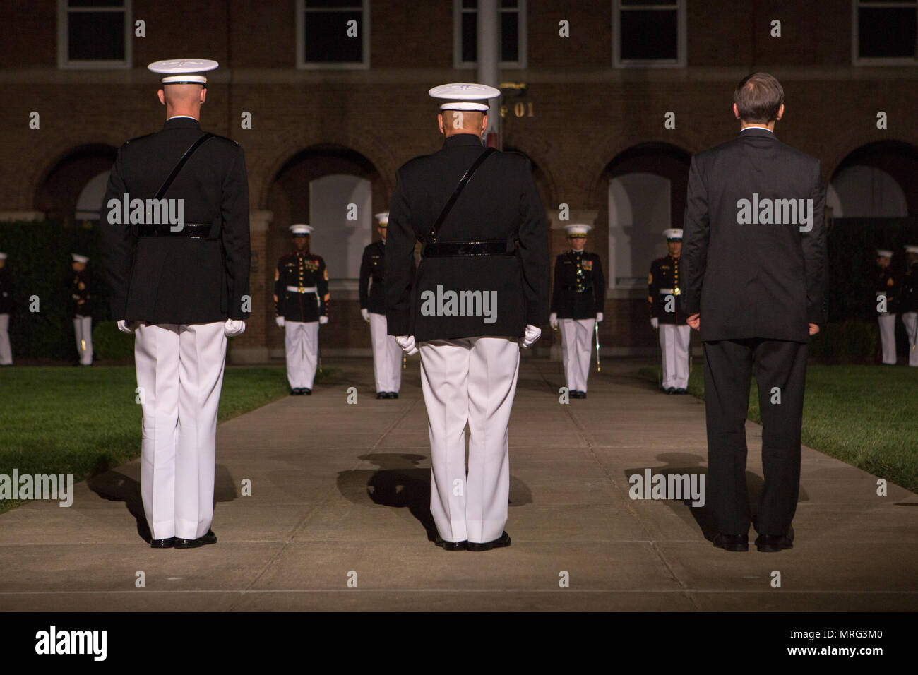 From right, Secretary of the Navy the Honorable Sean J. Stackley ...
