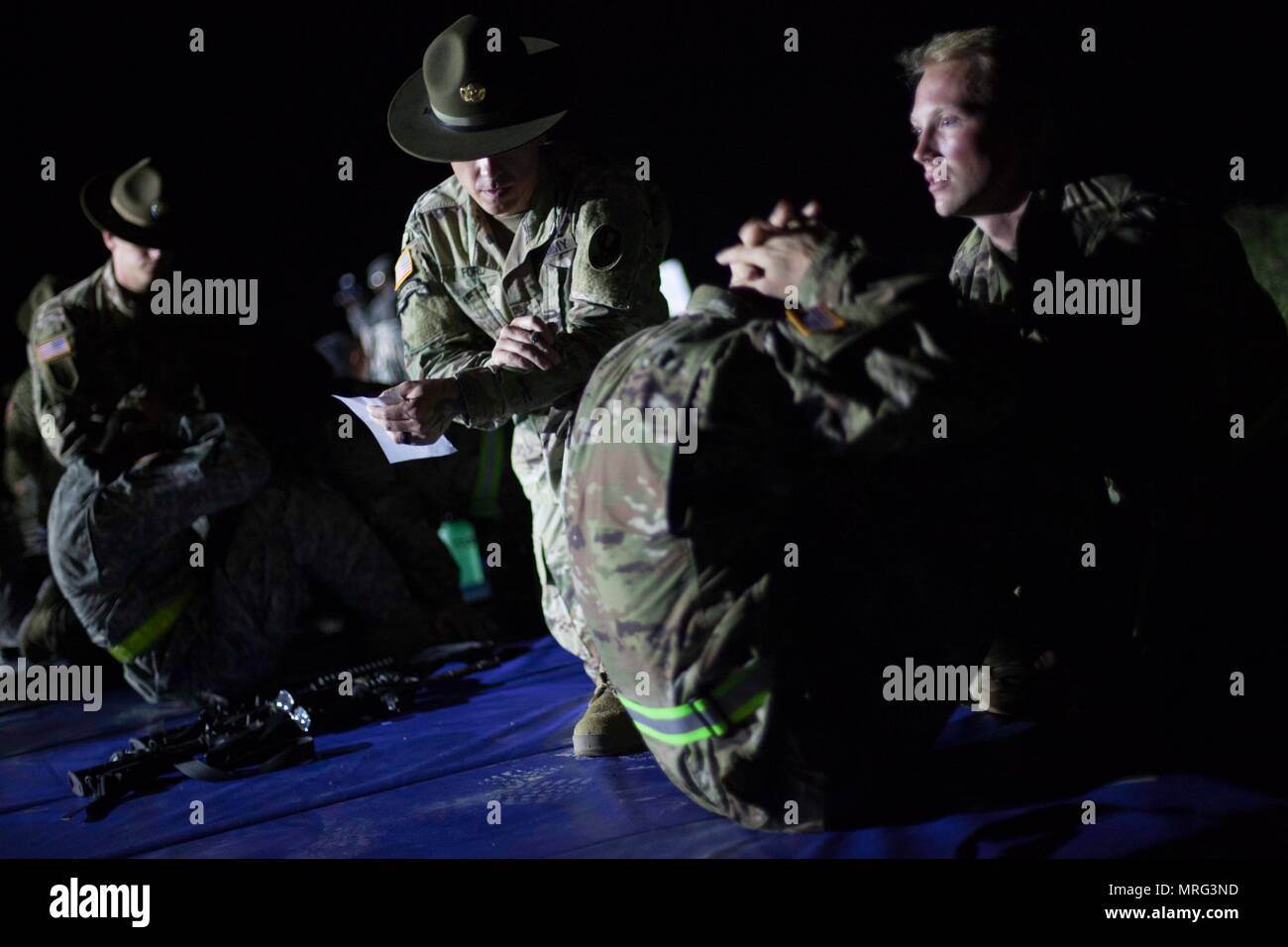 Staff Sgt. Colby Ford, a drill sergeant with A Company 1-354 Training ...
