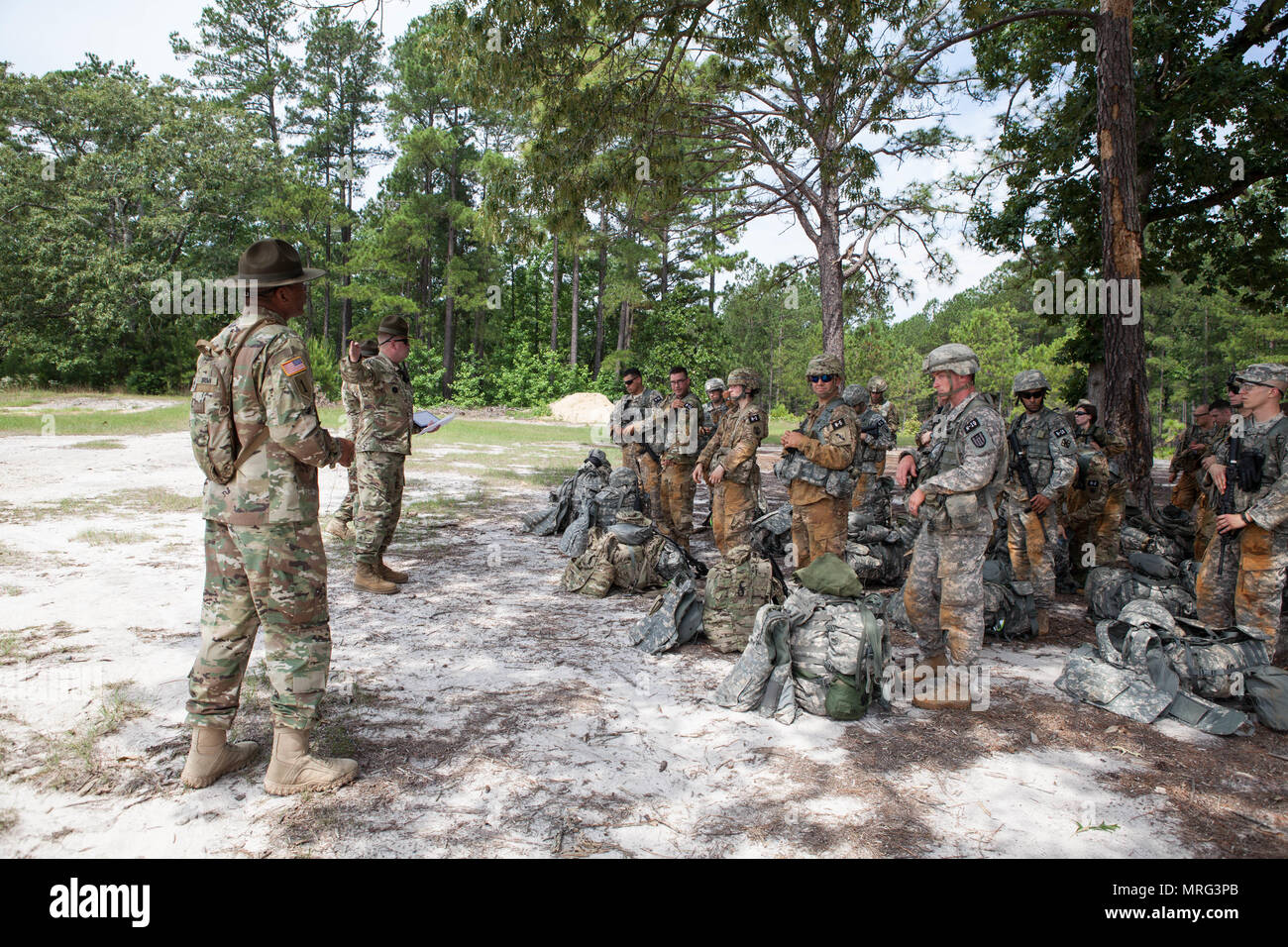 Sgt. 1st Class Charles Jones, a drill sergeant with C Company 1st ...