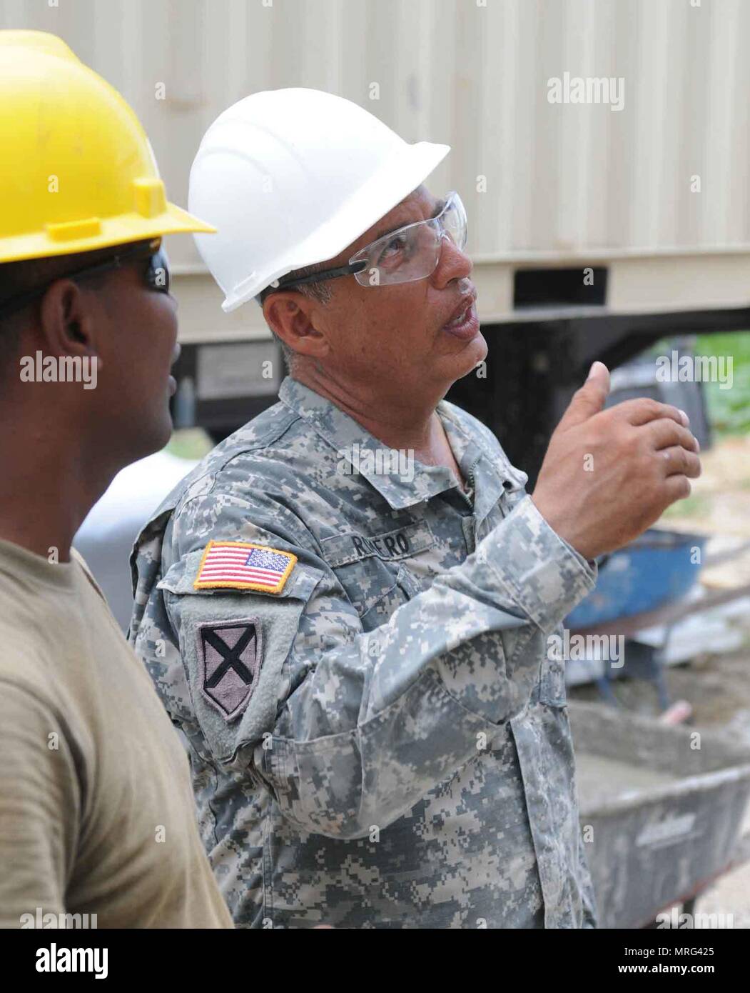 Chief Warrant Officer 3 Herminio Romero, a project supervisor with the ...