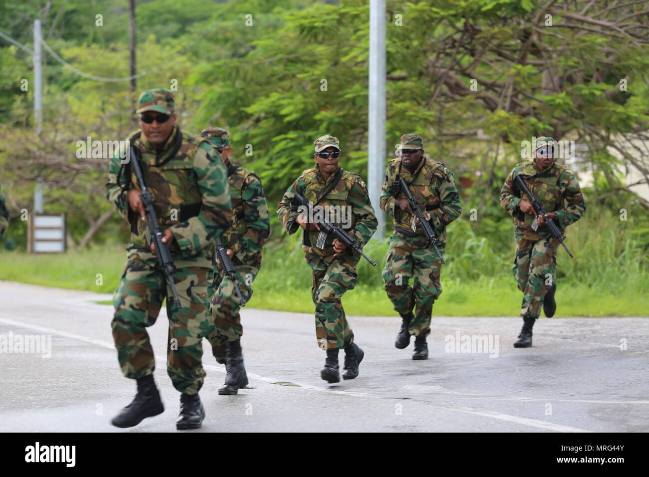 Trinidad And Tobago Defence Force High Resolution Stock Photography and ...