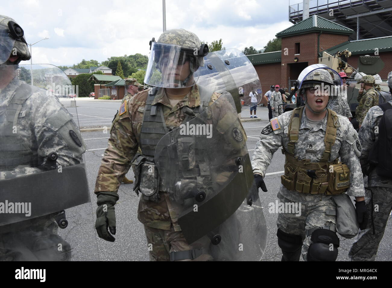 Mock riot hi-res stock photography and images - Alamy