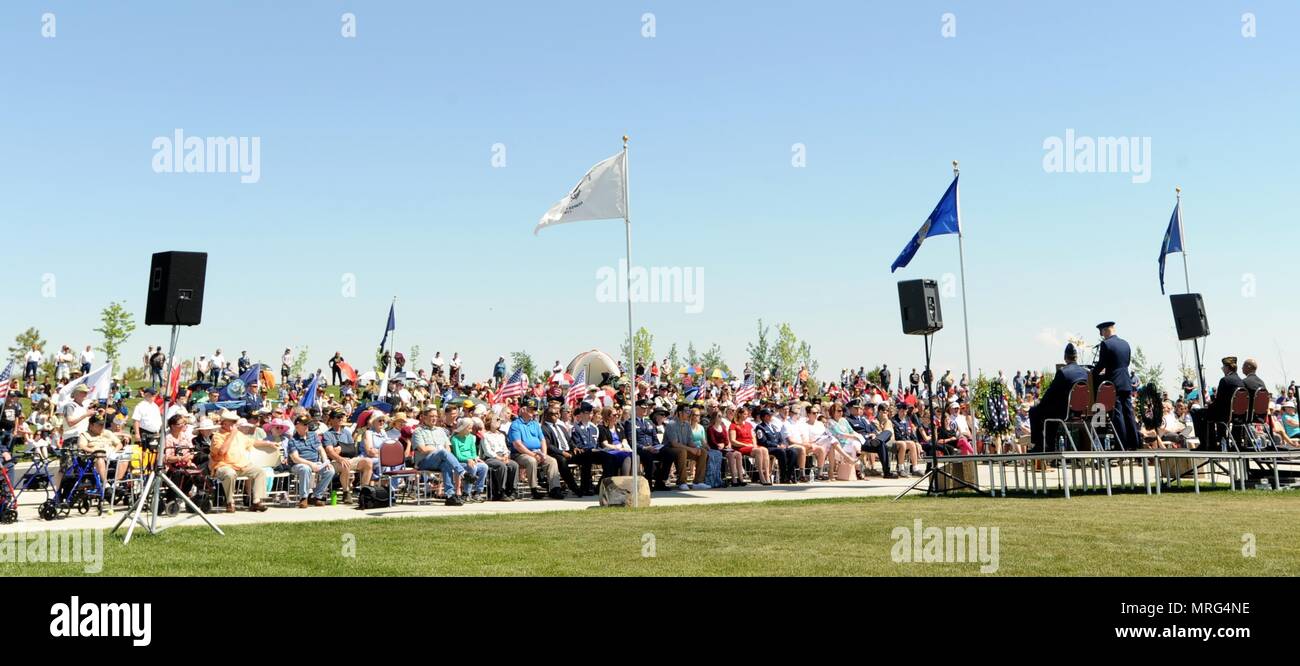 Col. Ryan Samuelson, 92nd Air Refueling Wing commander, addresses ...