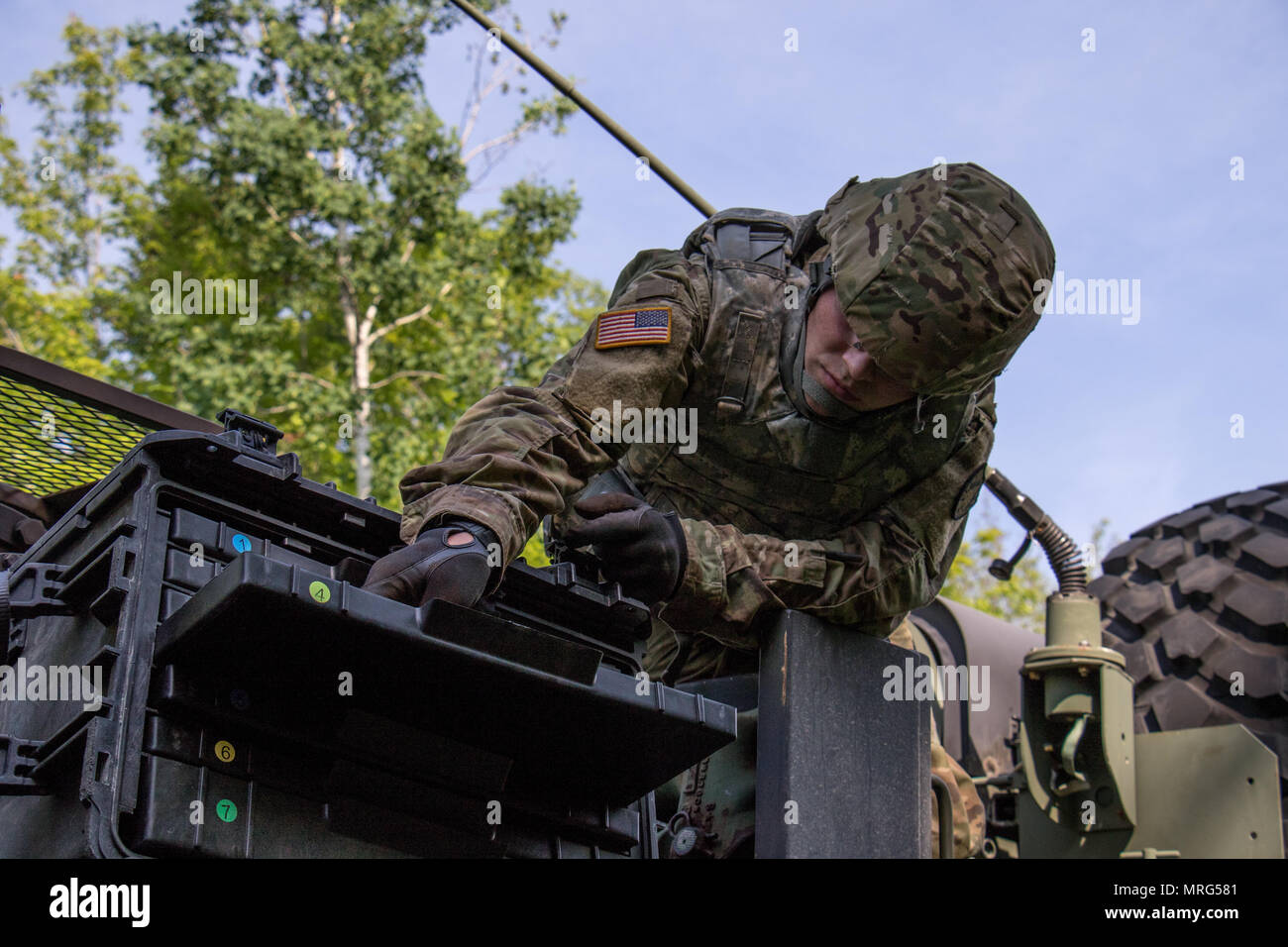 The 488th Military Police Company held their annual training this week ...