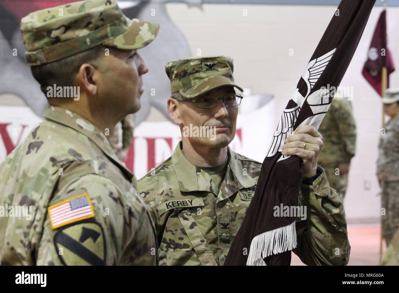 DES MOINES, Iowa—U.S. Army Reserve Col. James Kerby, assumed command of ...