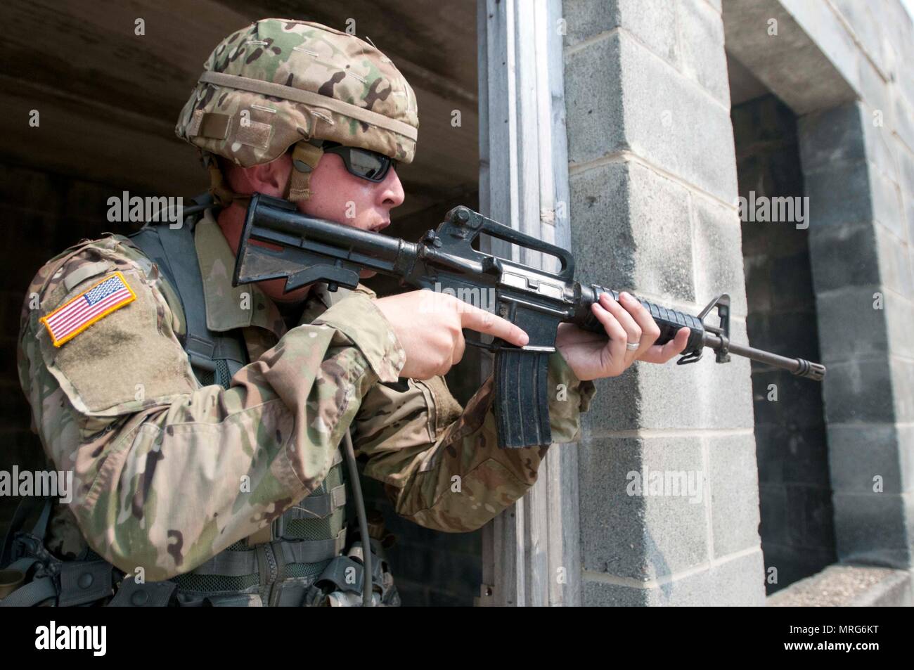Staff Sgt. Erik S. Cowick a drill sergeant assigned to the 1st ...