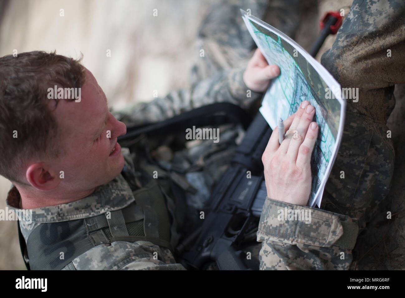 Ssg. David Rosa a psychological operations specialist representing the ...