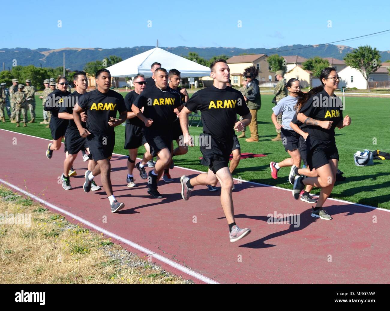 Camp parks reserve forces training area hi-res stock photography and ...