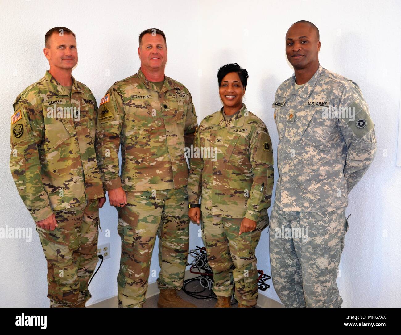 Command Sgt. Maj. Darin Daniels, 650th Regional Support Group command ...