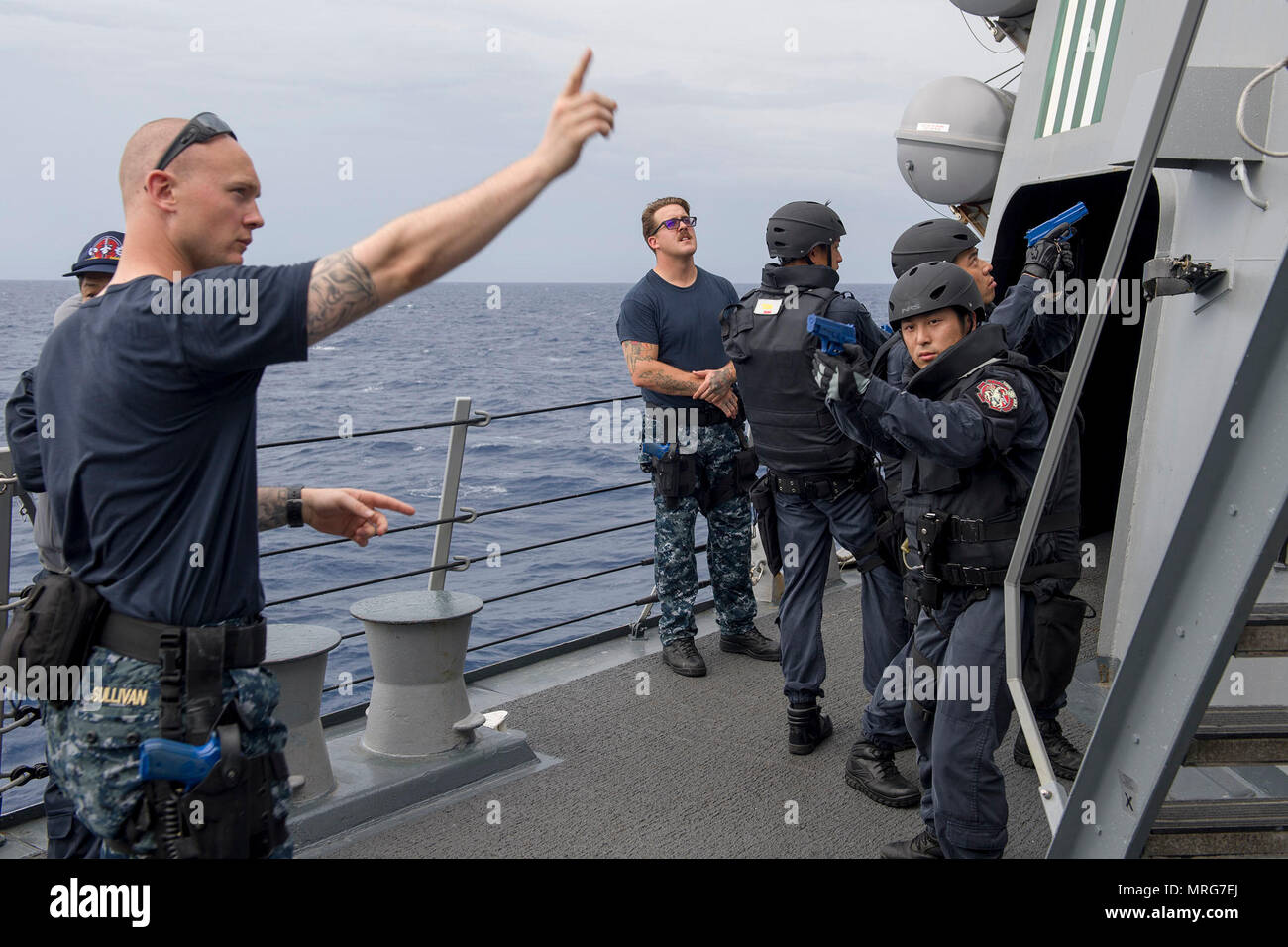 170610-N-ZW825-1740 SOUTH CHINA SEA (June 10, 2017) Chief Gunner’s Mate ...