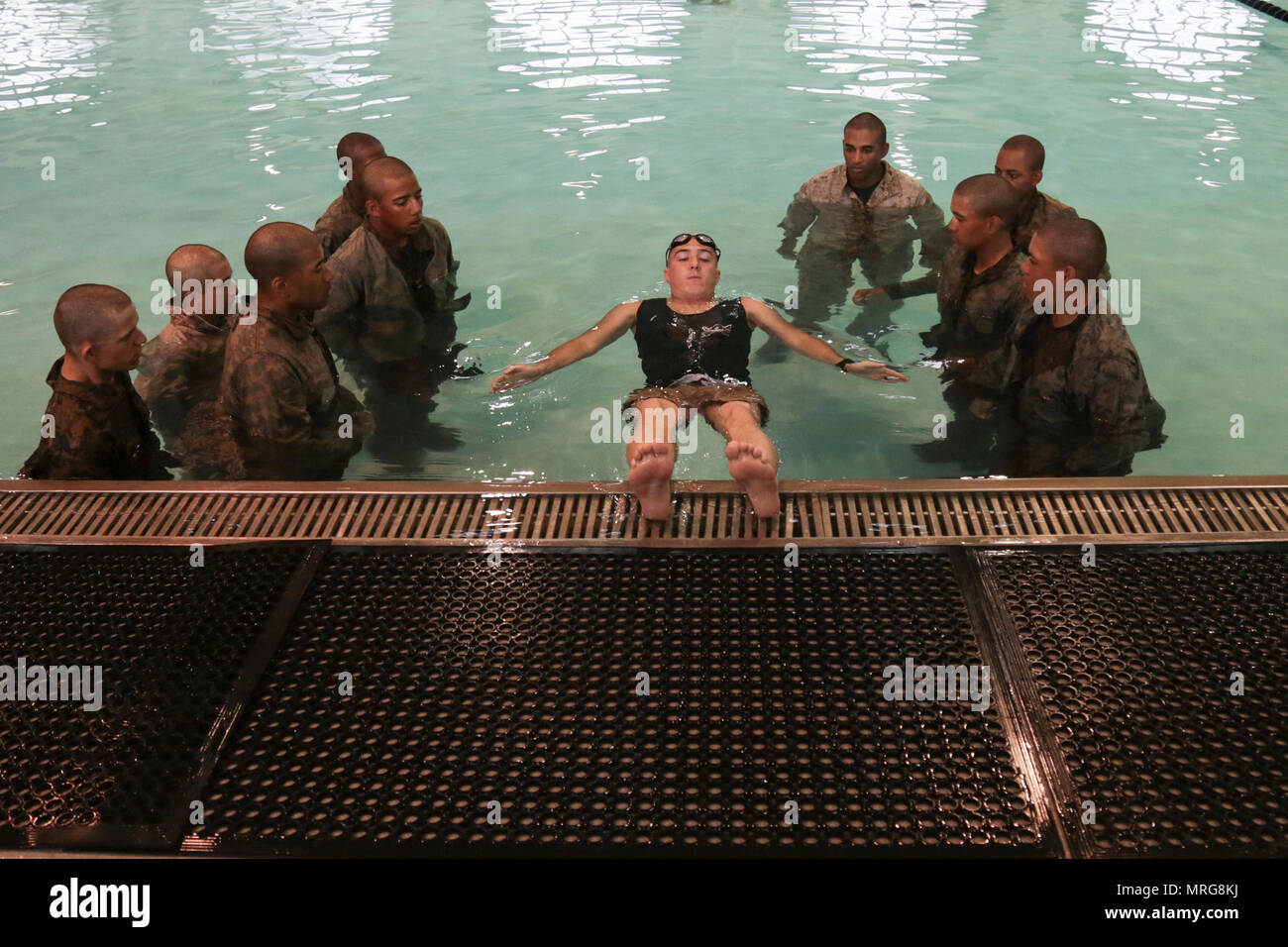 U.S. Marine Corps Sgt. Tyler Greybill, Marine Combat Instructor of ...