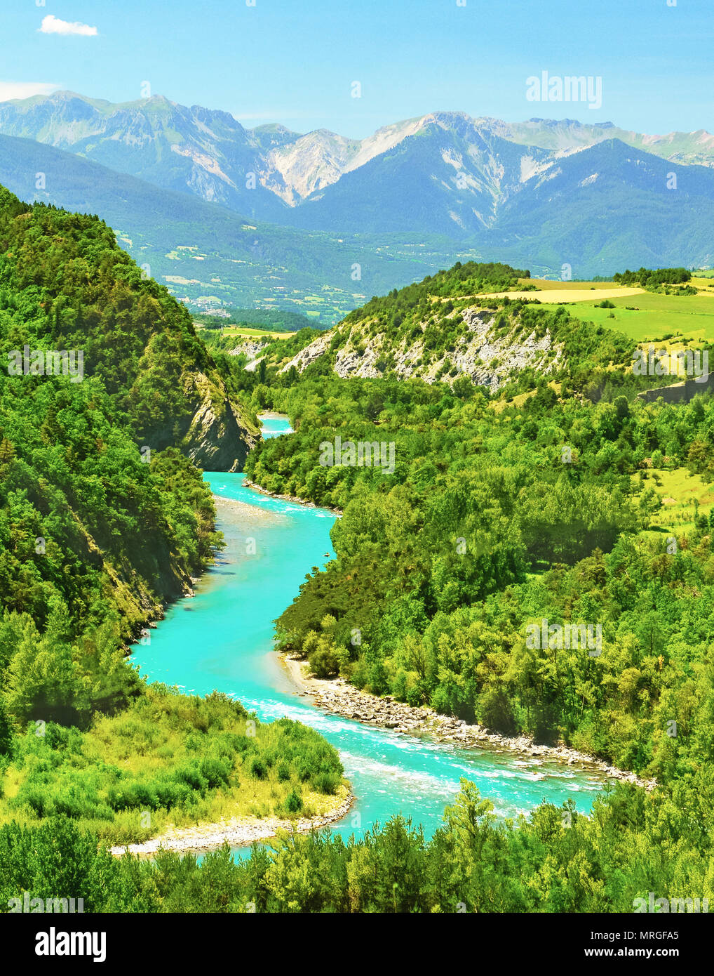 Summer alps hi-res stock photography and images - Alamy