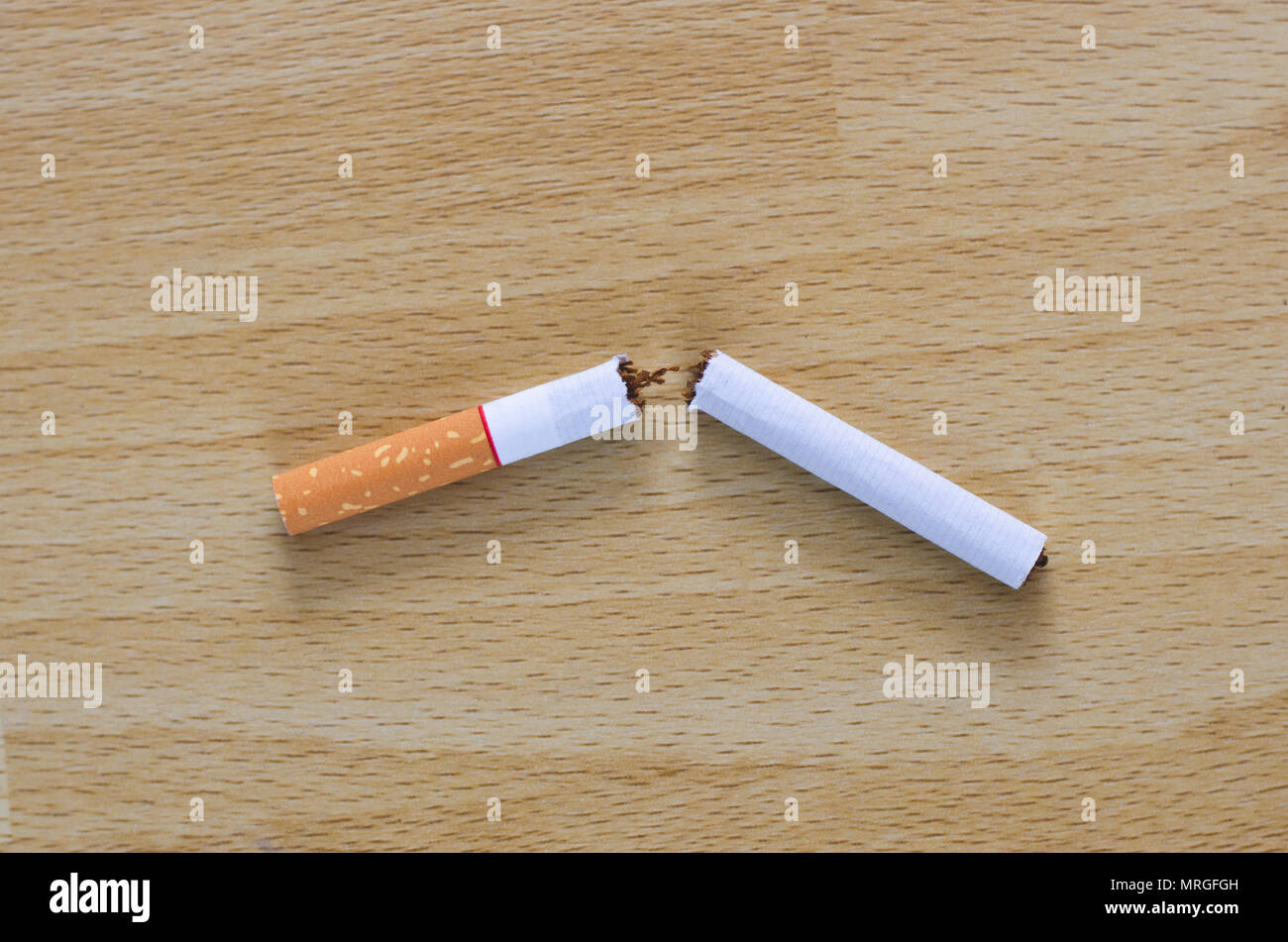 World No Tobacco Day Men cigarette break And send a cigarette Stock ...