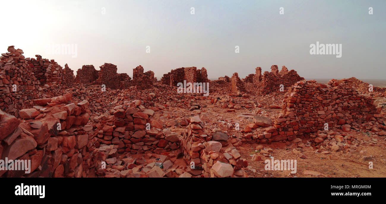 Ruins Of Ancient Ouadane High Resolution Stock Photography and Images ...