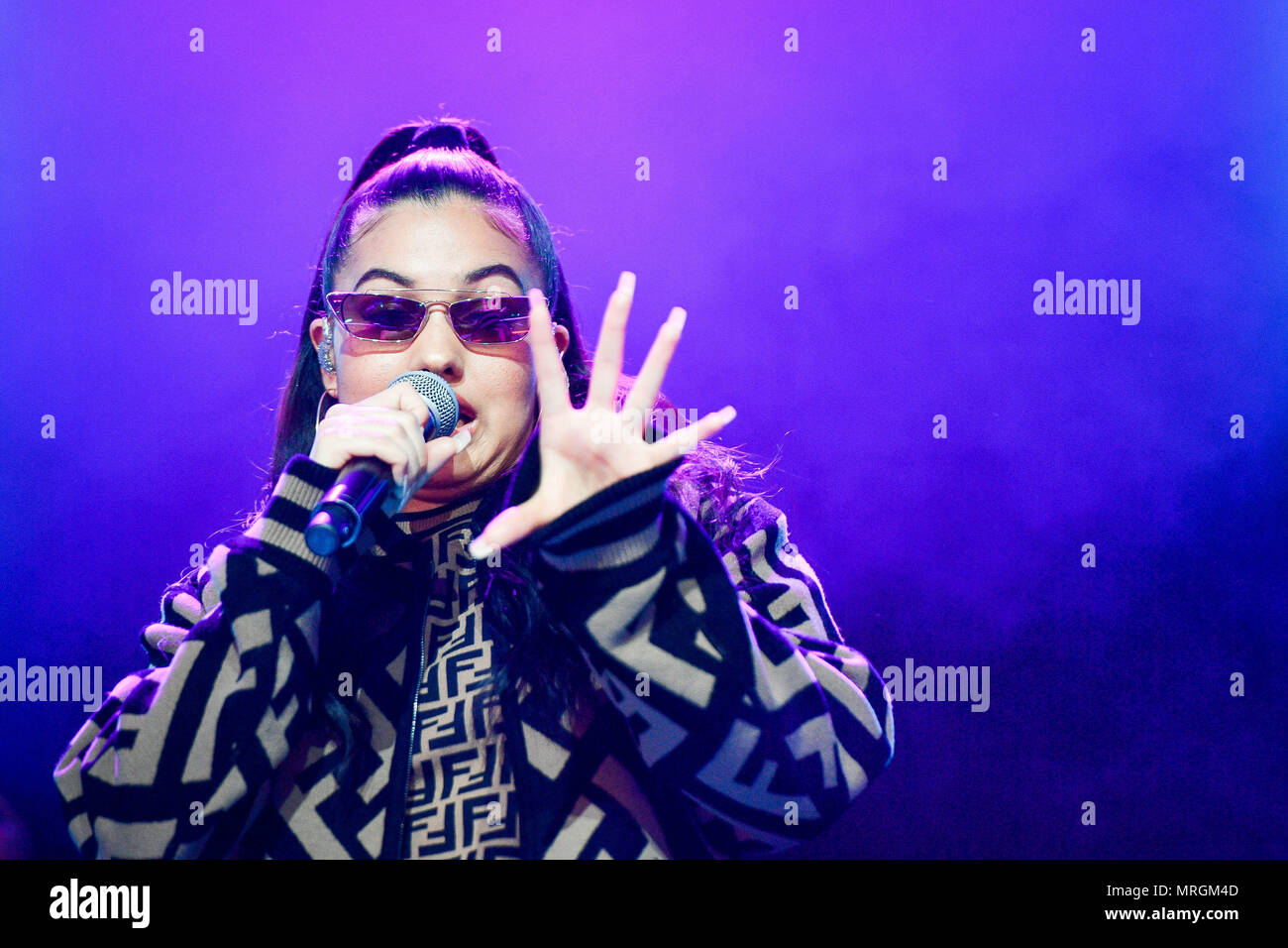 Mabel performs during the first day of BBC Radio 1's Biggest Weekend at ...