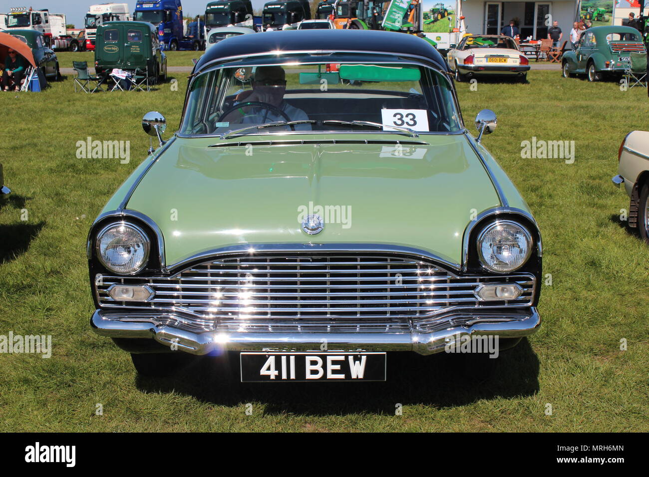 Classic Car Show Llandudno Wales Stock Photo - Alamy
