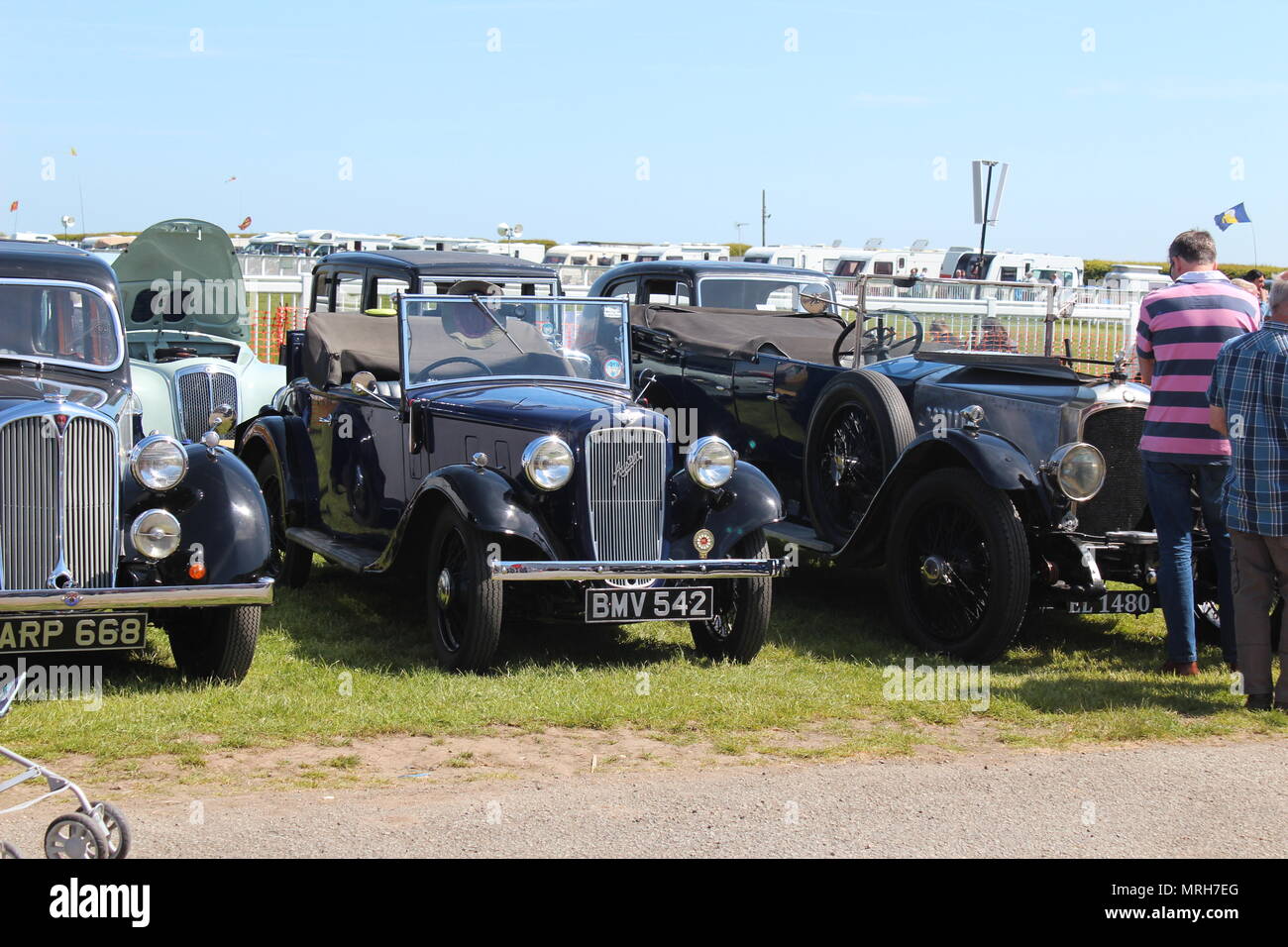 Classic Car Show Llandudno Wales Stock Photo - Alamy