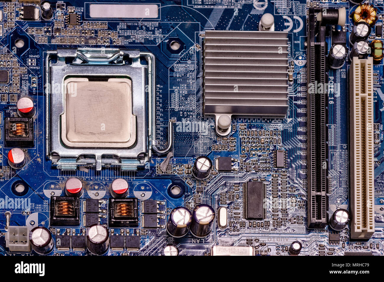 Circuit board mother board computer hardware hi-res stock photography ...