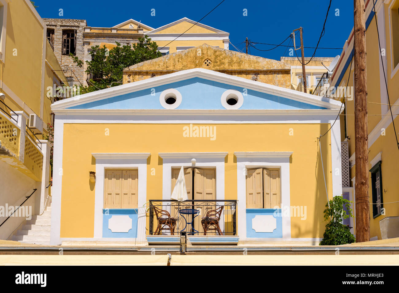 Symi island architecture hi-res stock photography and images - Alamy