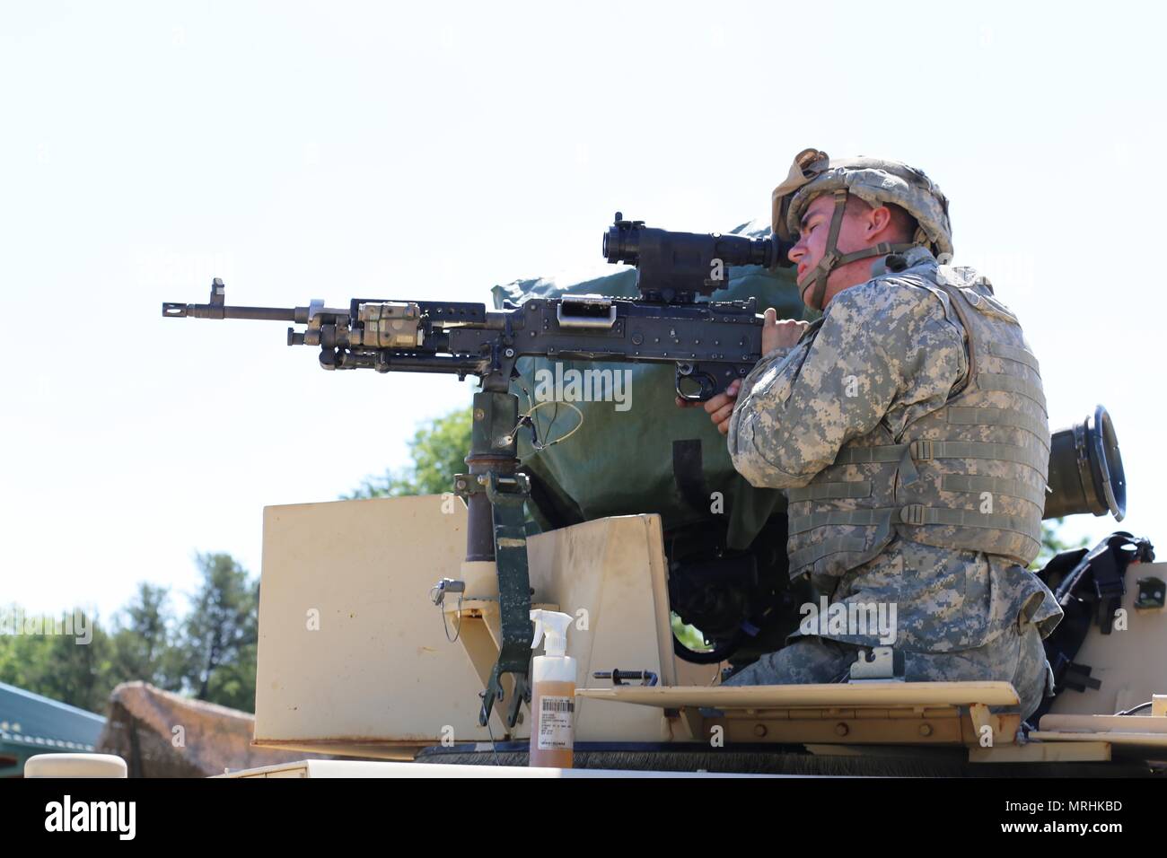 A Soldier with the 1st Battalion, 178th Infantry Regiment of the ...