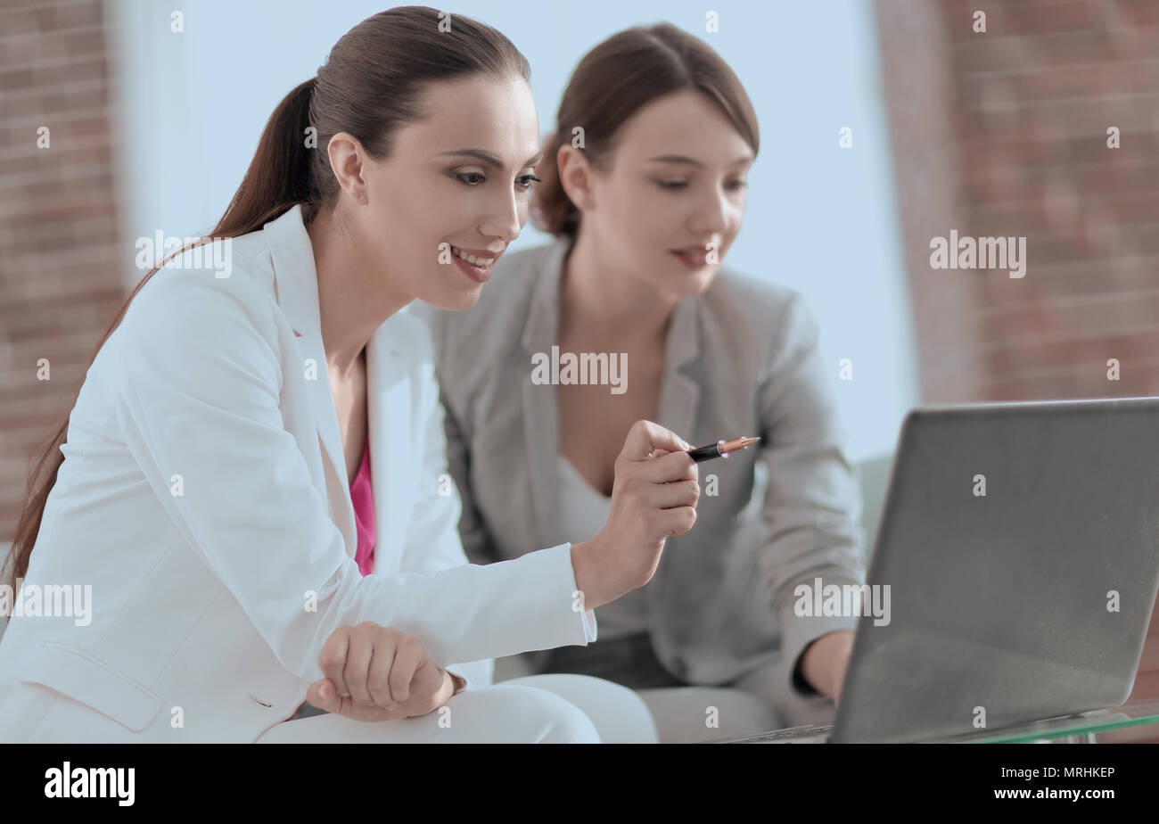Business Partners Work With The Documentation Stock Photo Alamy
