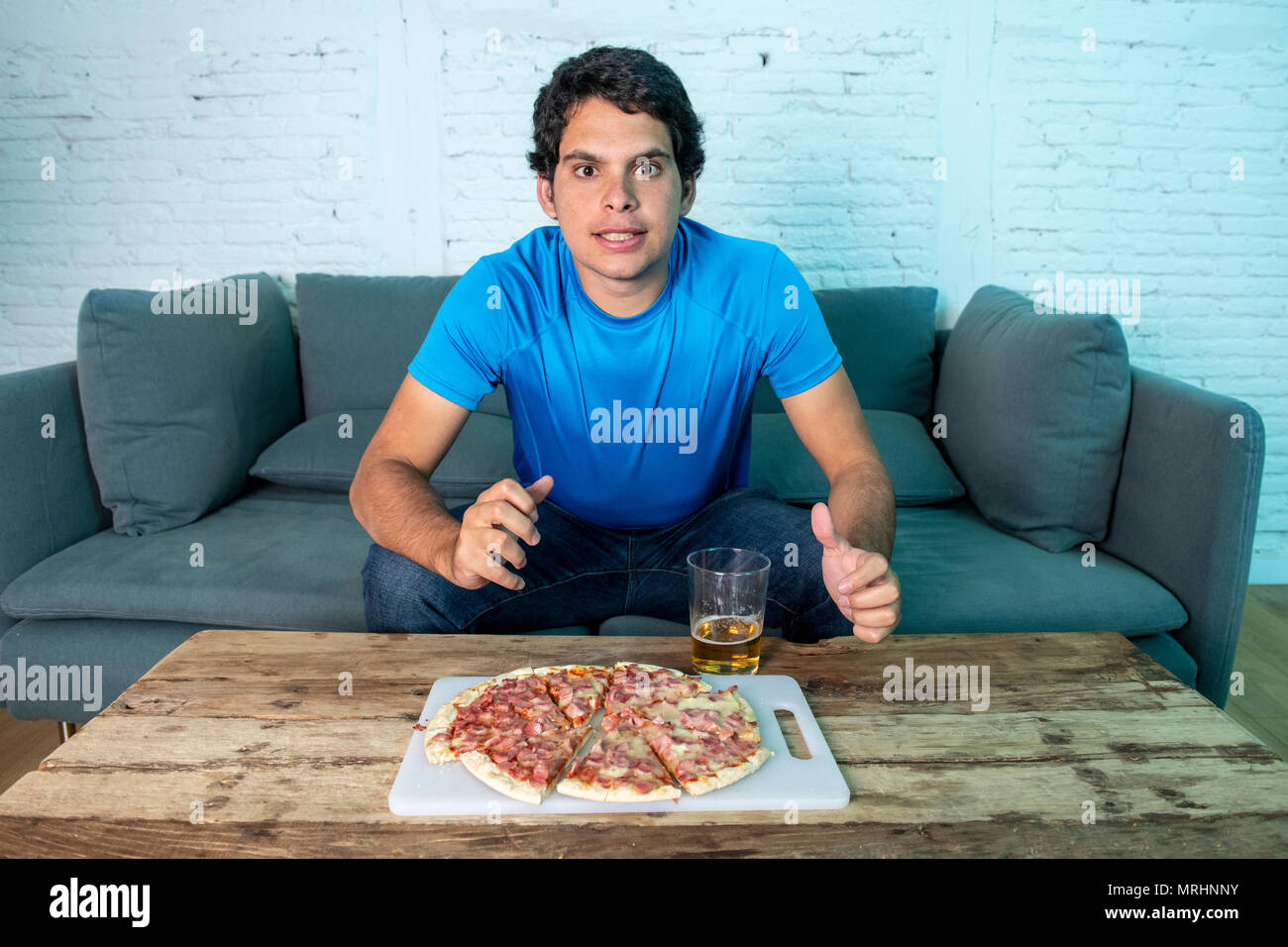 Football fan sad hi-res stock photography and images - Alamy