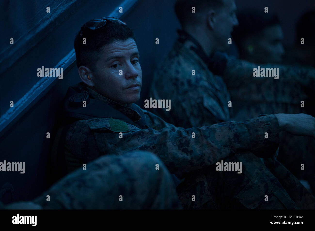 Sgt. Andrew Shoenfeld, an element team leader with Radio Reconnaissance ...