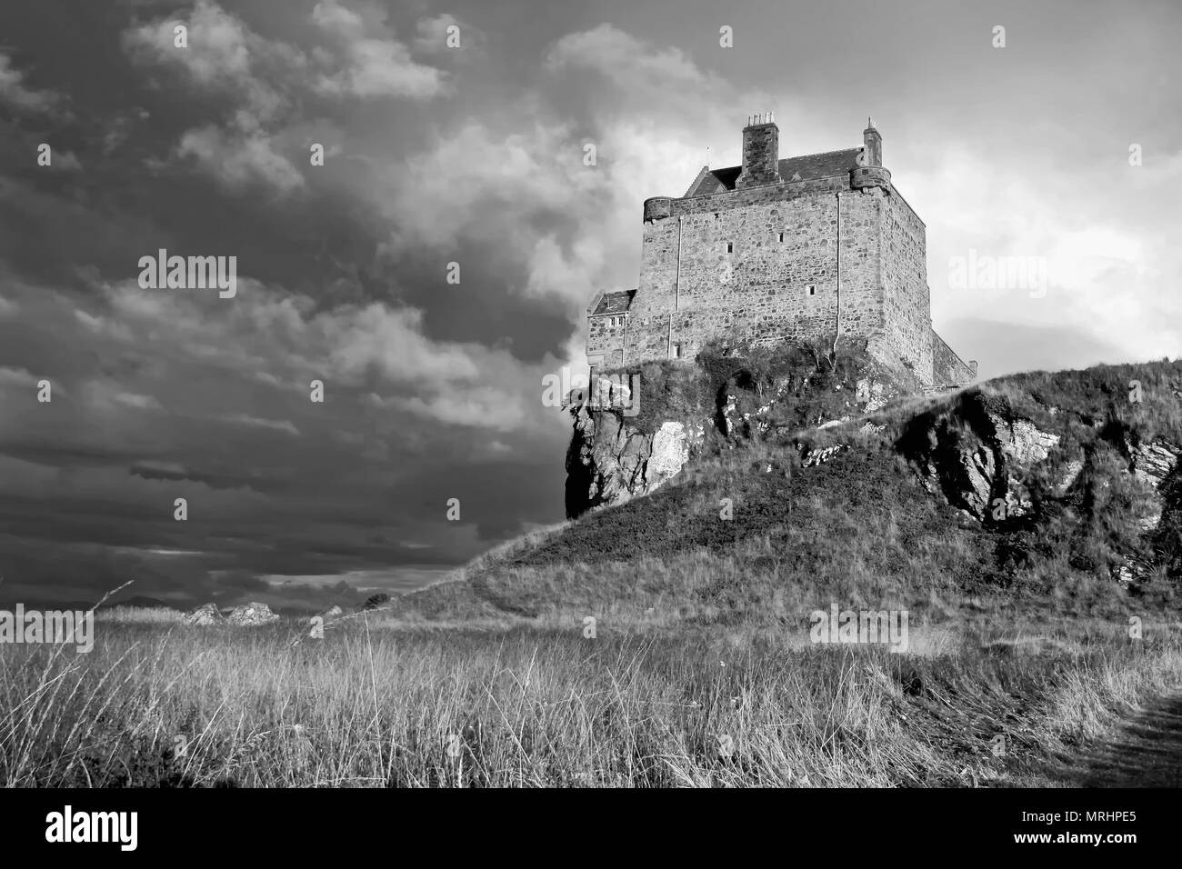 Duart castle , Isle of Mull Scotland Stock Photo - Alamy
