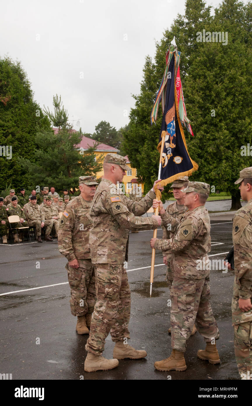 Soldiers of the 1st Battalion, 179th Infantry Regiment, 45th Infantry ...