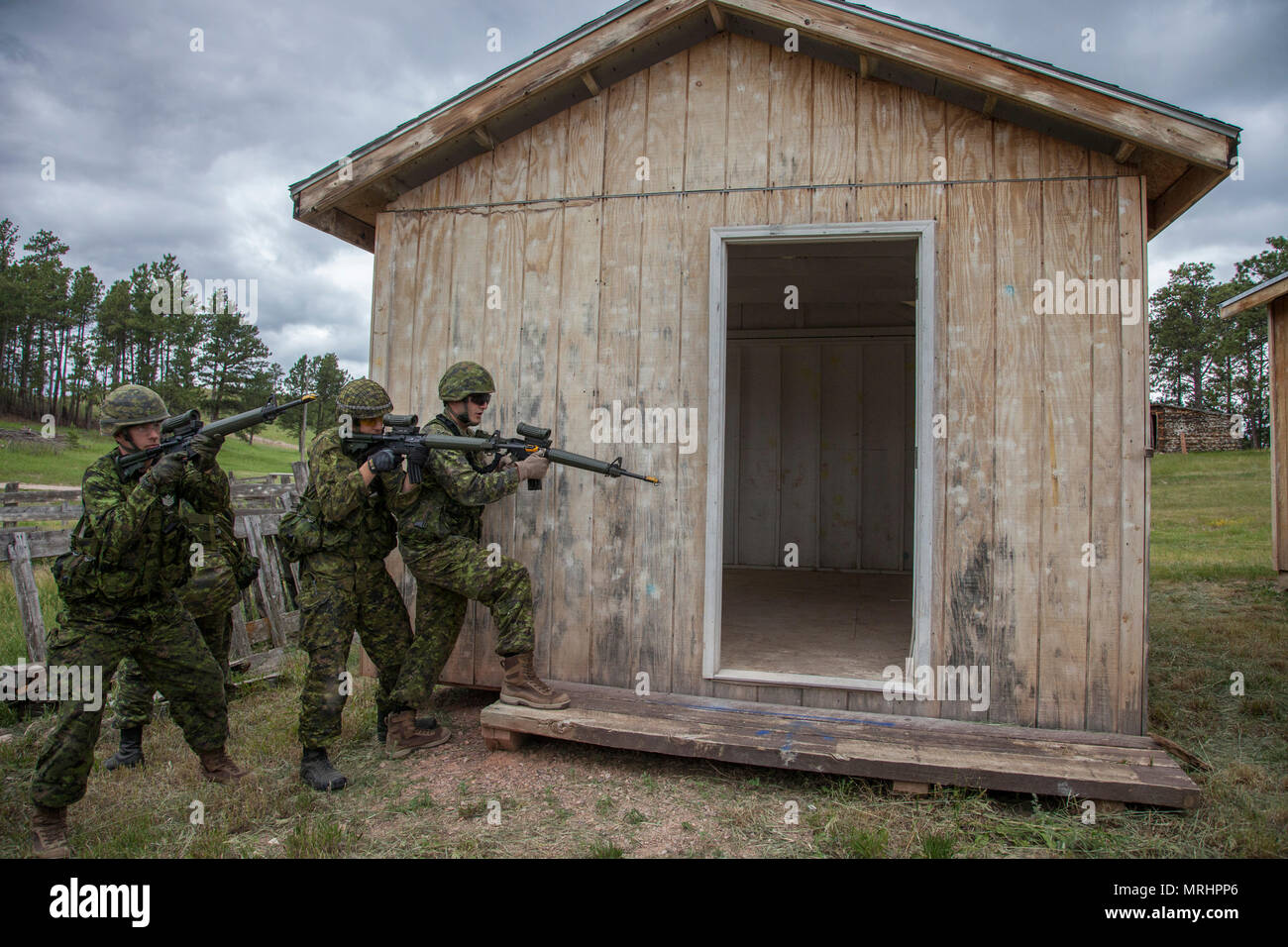 Soldiers of the 3rd Canadian Division, Canadian Army prepares to clear ...
