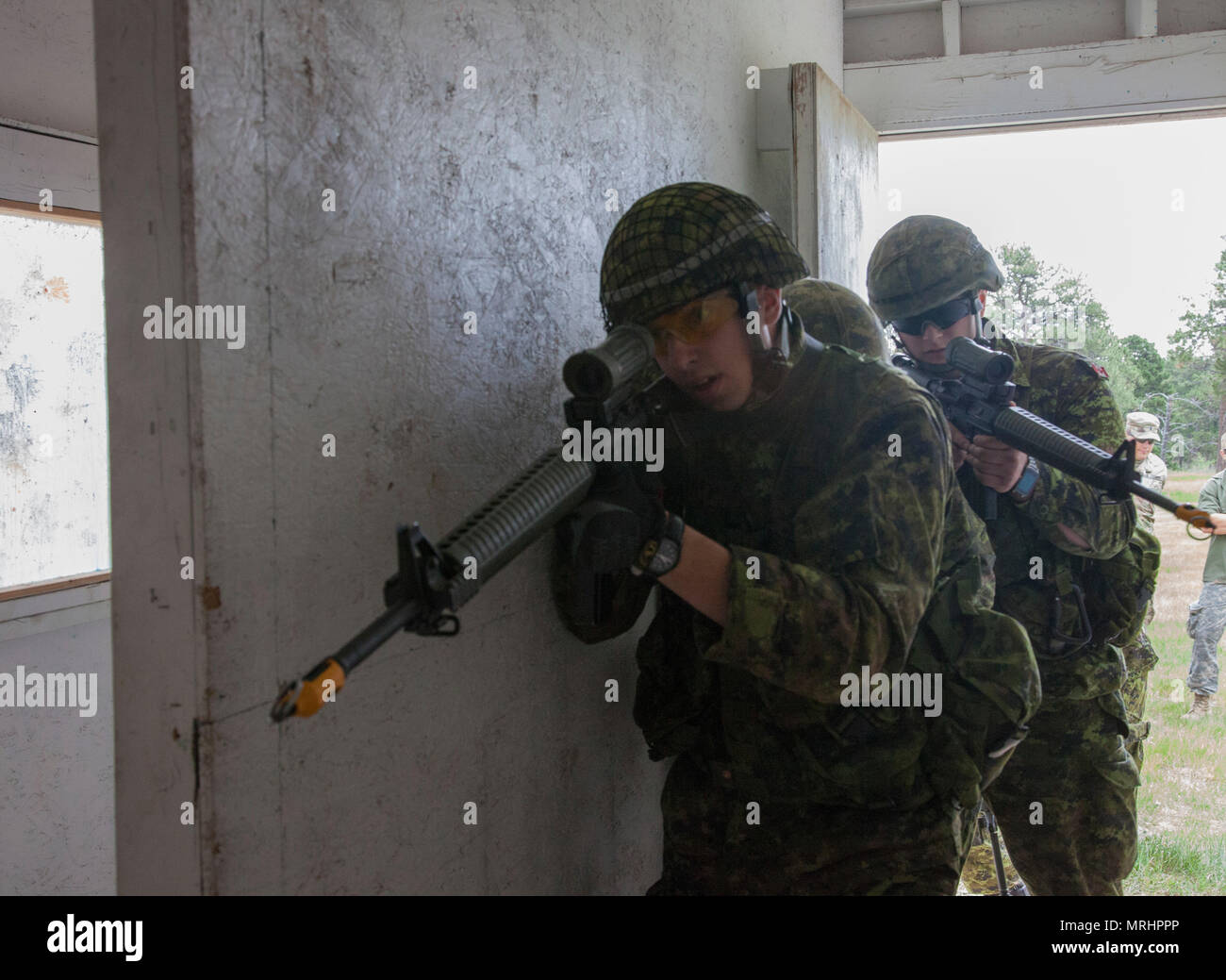 Soldiers of the 3rd Canadian Division, Canadian Army prepares to clear ...