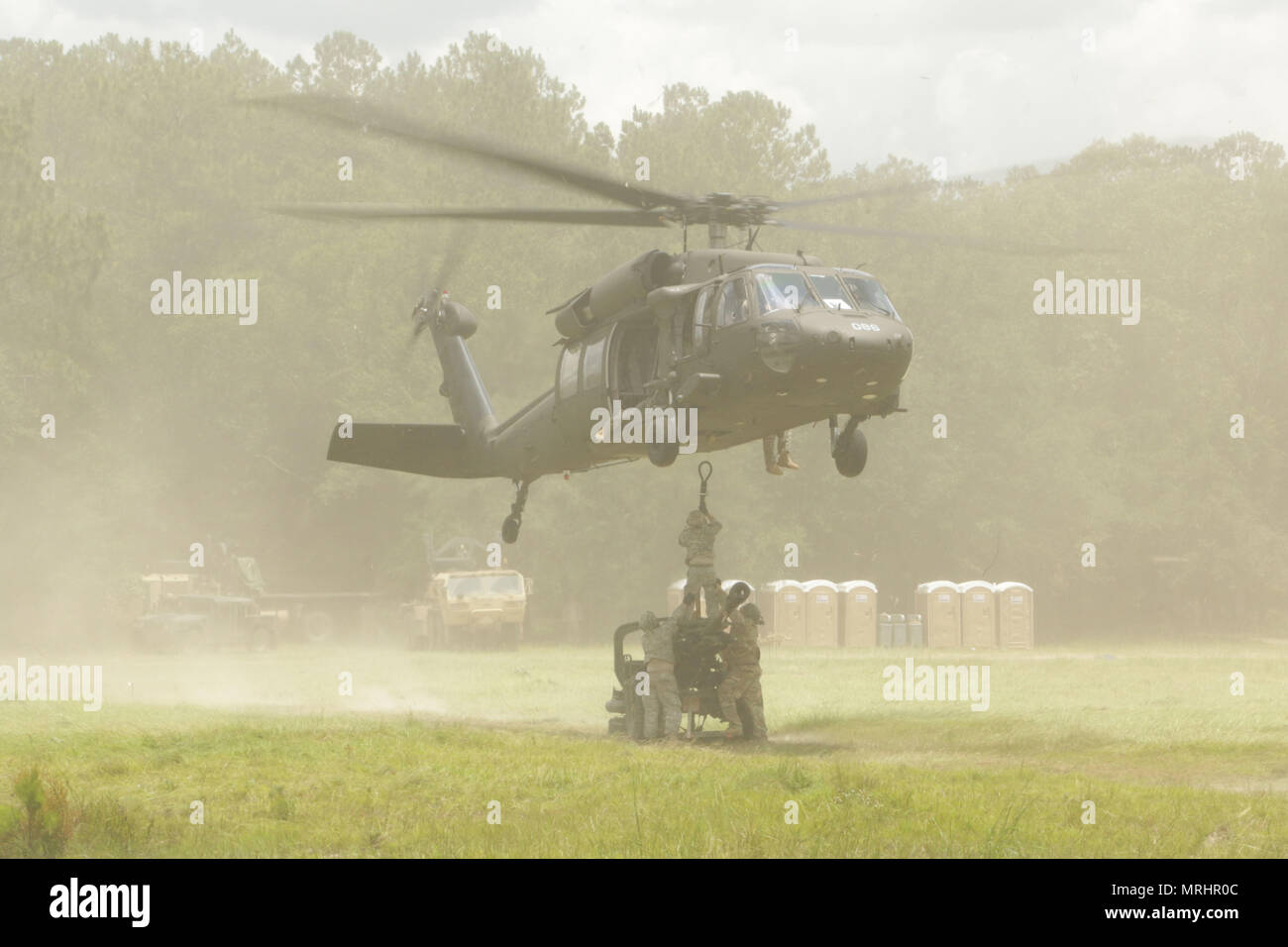 Soldiers from Alpha Battery, 1st Battalion, 118th Field Artillery, 48th ...