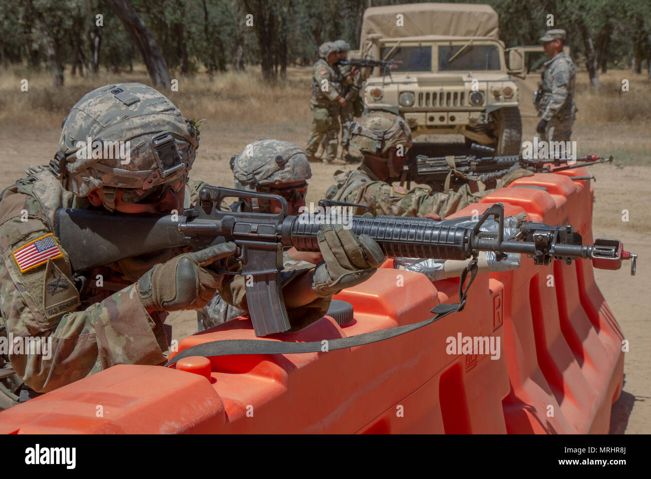 U.S. Army Spc. Johnathan Alvarado, 491st Military Police Company out of ...