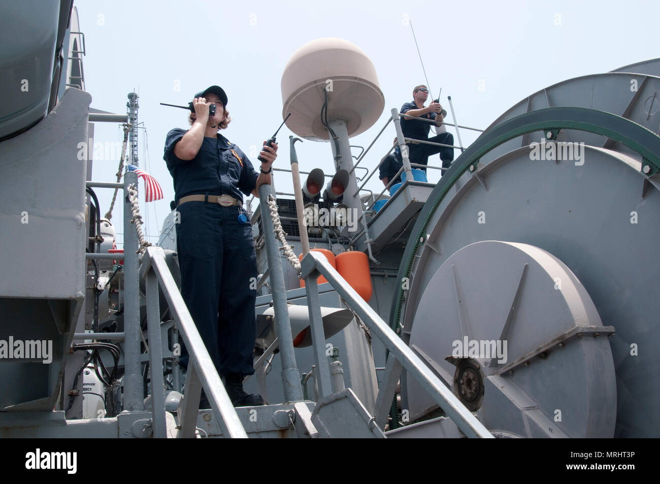 170514-N-XP344-074 ARABIAN GULF (May 14, 2017) Lt. Cmdr. Rebecca Wolf ...
