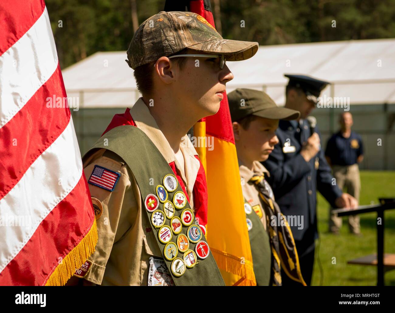 Children of Ramstein personnel who are members of the Boy Scouts of ...