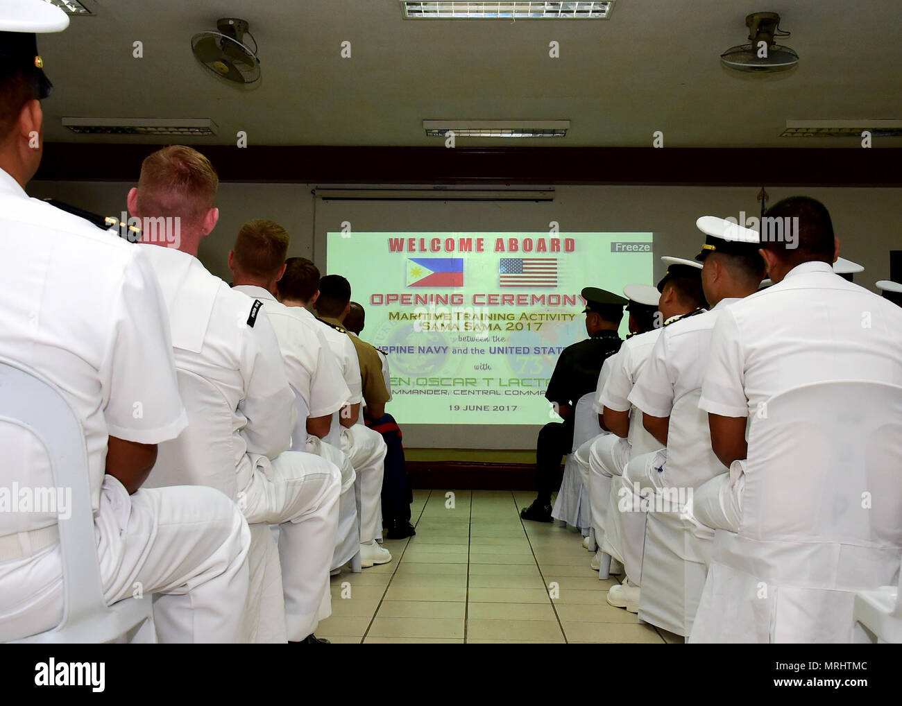 Maritime training activity sama sama 2017 hi-res stock photography and ...