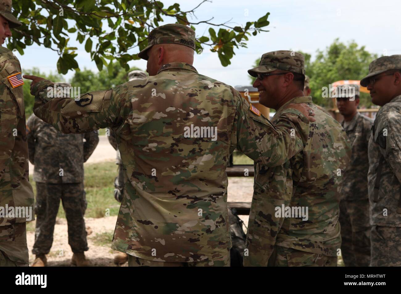 Brig. Gen. Alberto Rosende, the commanding general of the 1st Mission ...