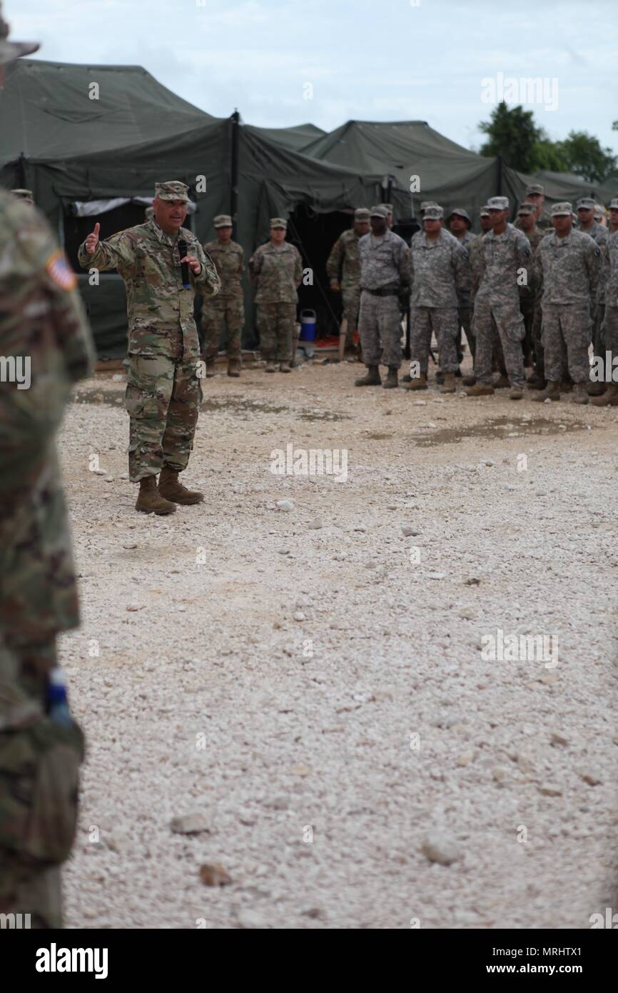 Brig. Gen. Alberto Rosende, commanding general of 1st Mission Support ...