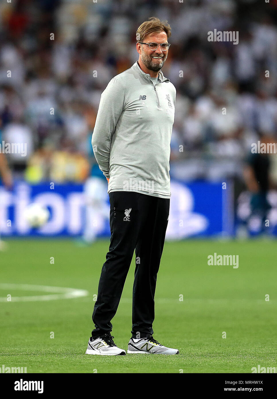 Liverpool manager Jurgen Klopp prior to the UEFA Champions League Final ...