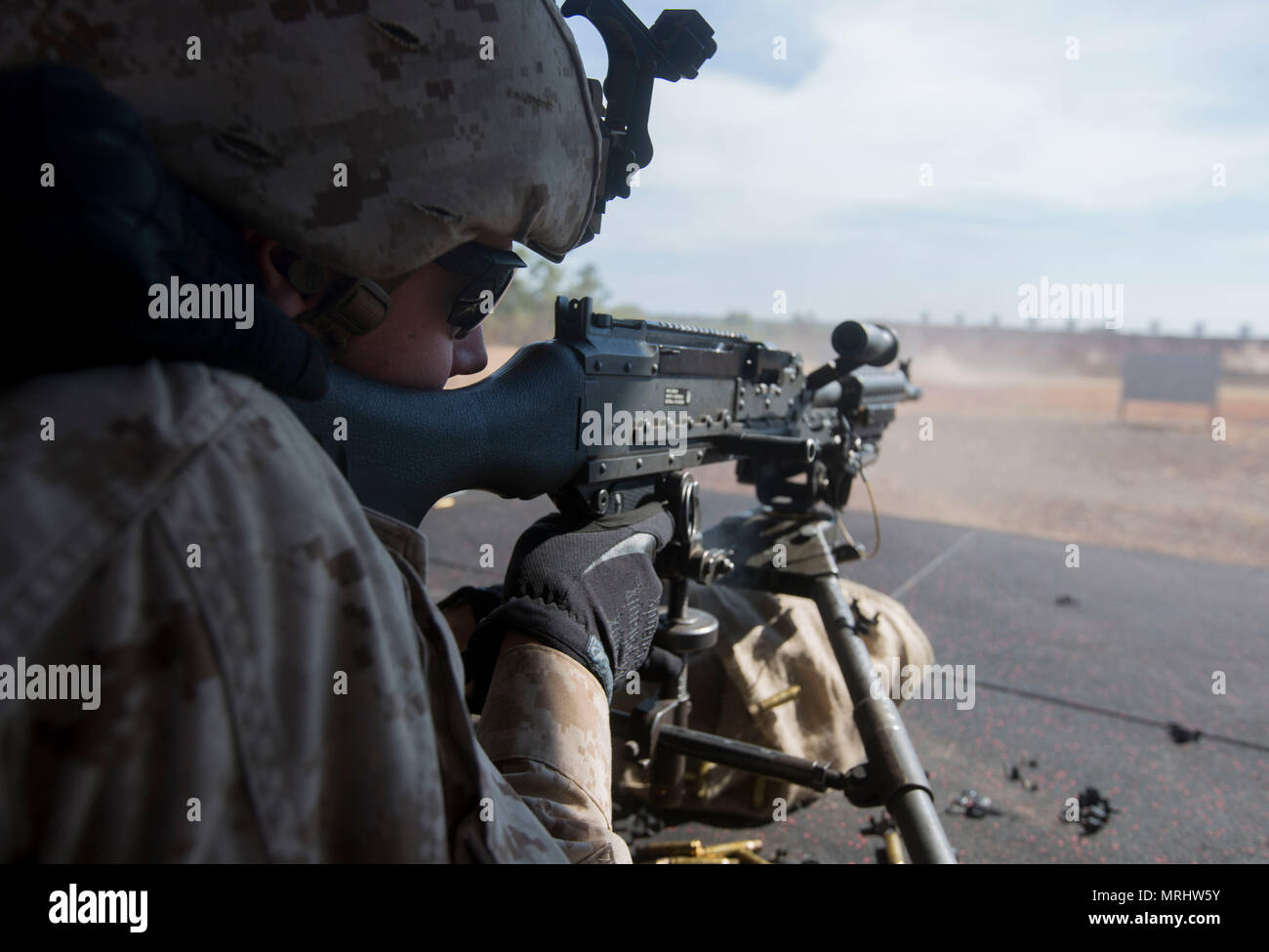 Australian 3rd machine gun hi-res stock photography and images - Alamy