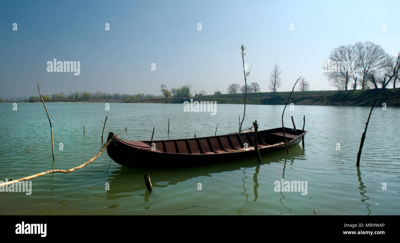 Sissa (Pr), Italy, the Po River Stock Photo - Alamy