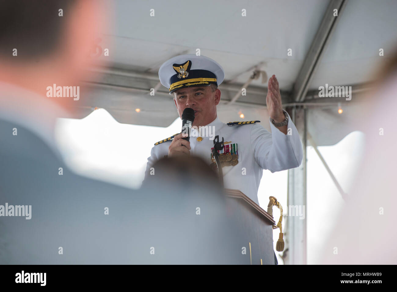Capt scott clendenin coast guard hi-res stock photography and images ...