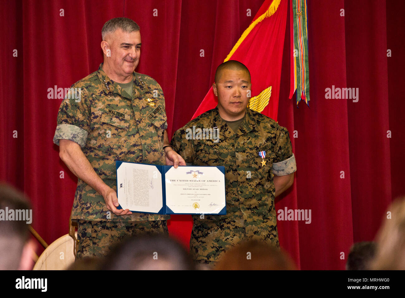 U.S. Marine Corps Gen. Glenn M. Walters, 34th assistant commandant of ...