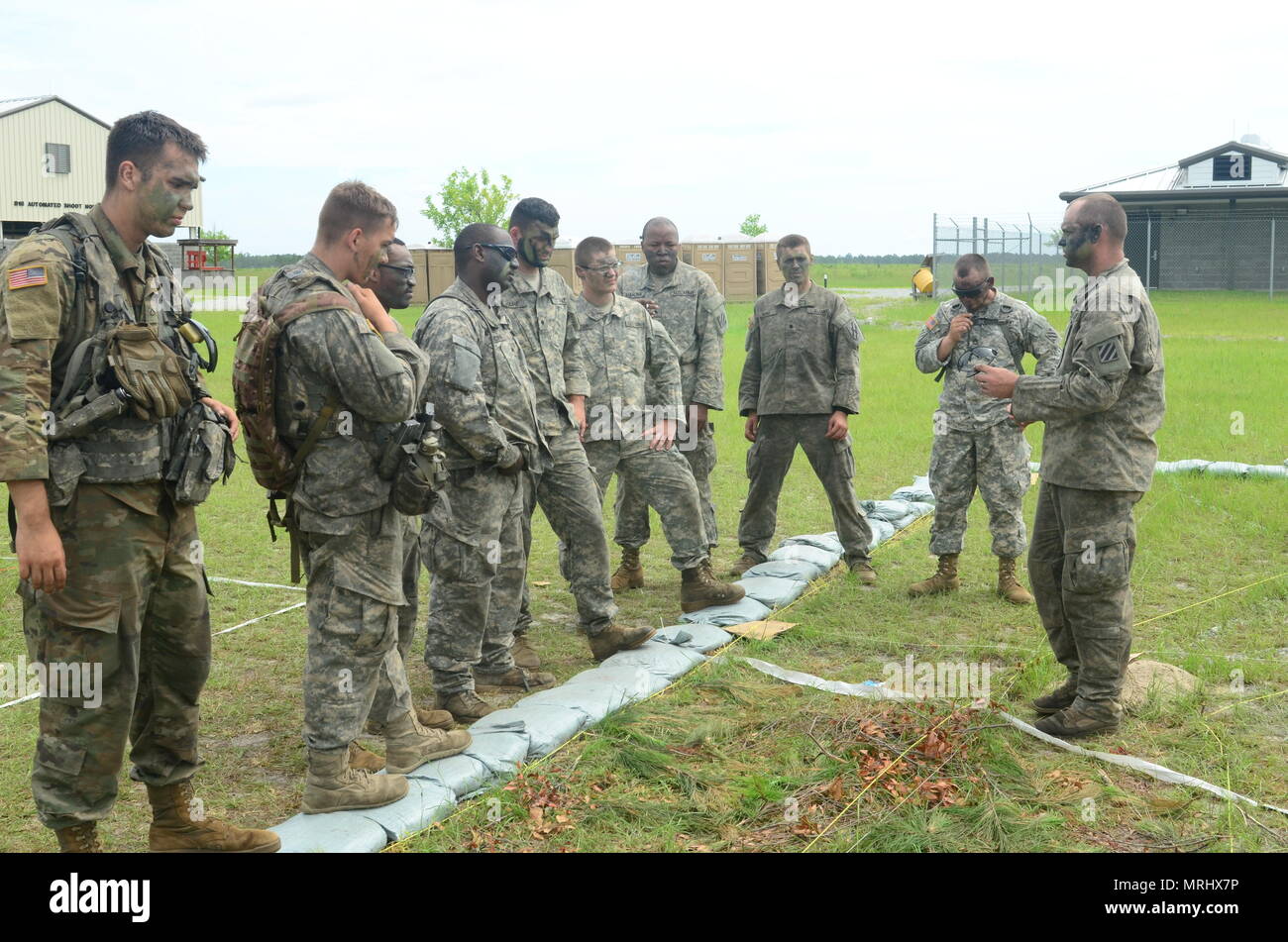 Soldiers from 2nd Battalion, 121st Infantry Regiment, 48th Infantry ...