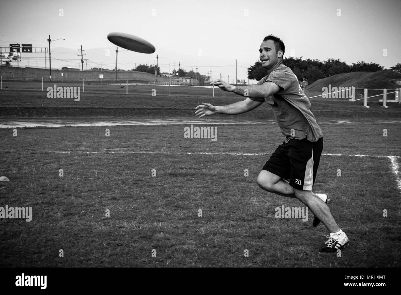 Soldiers and Airman from Joint Task Force - Bravo play a game of ...