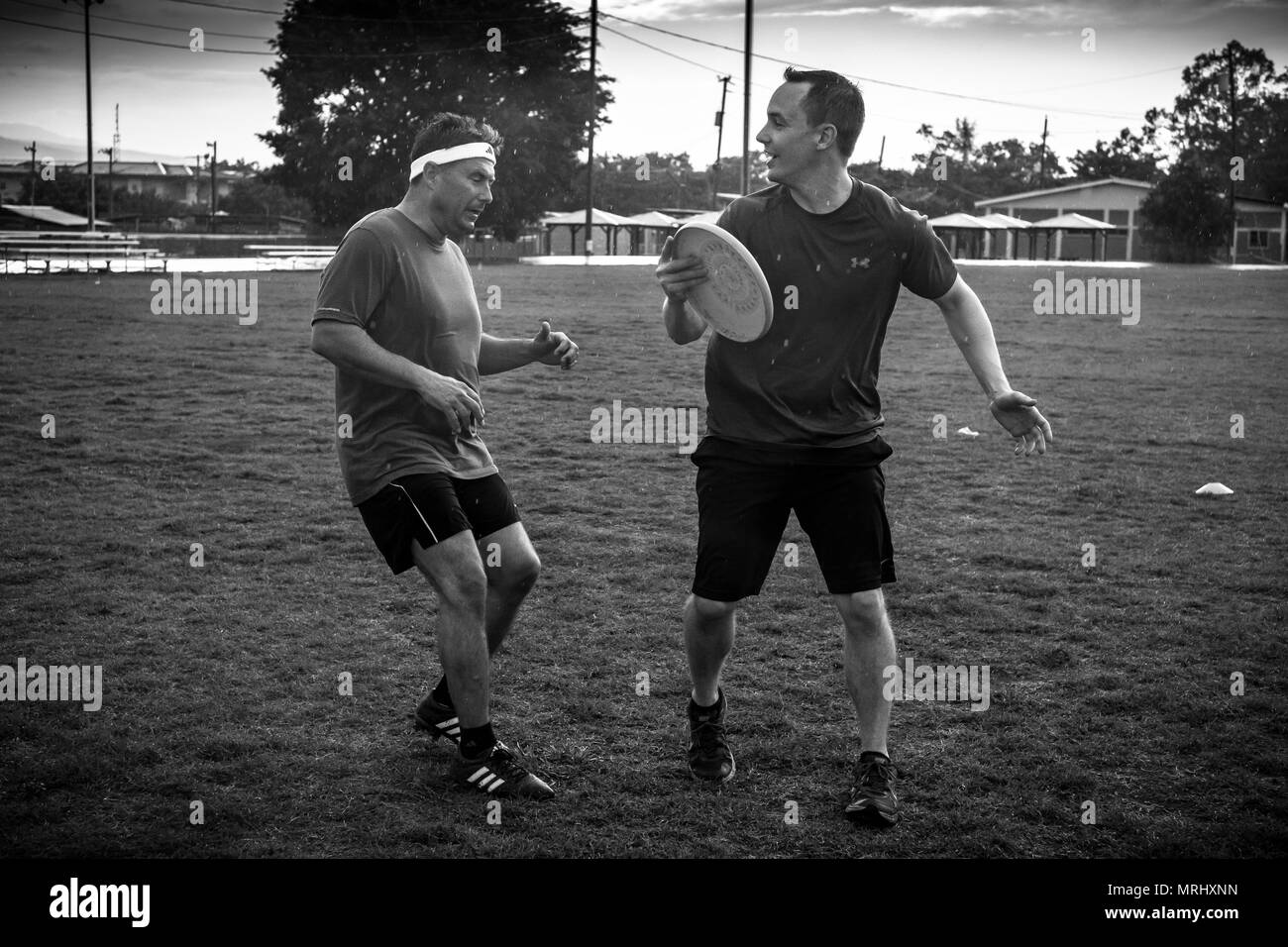Soldiers and Airman from Joint Task Force - Bravo play a game of ...