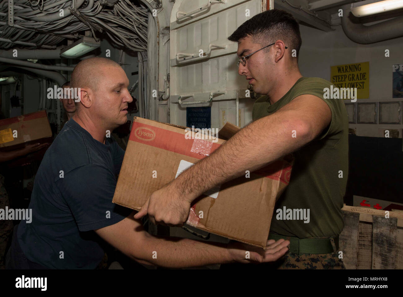 170616-N-NB544-029 PHILIPPINE SEA (June 16, 2017) Cpl. Michael Booth ...