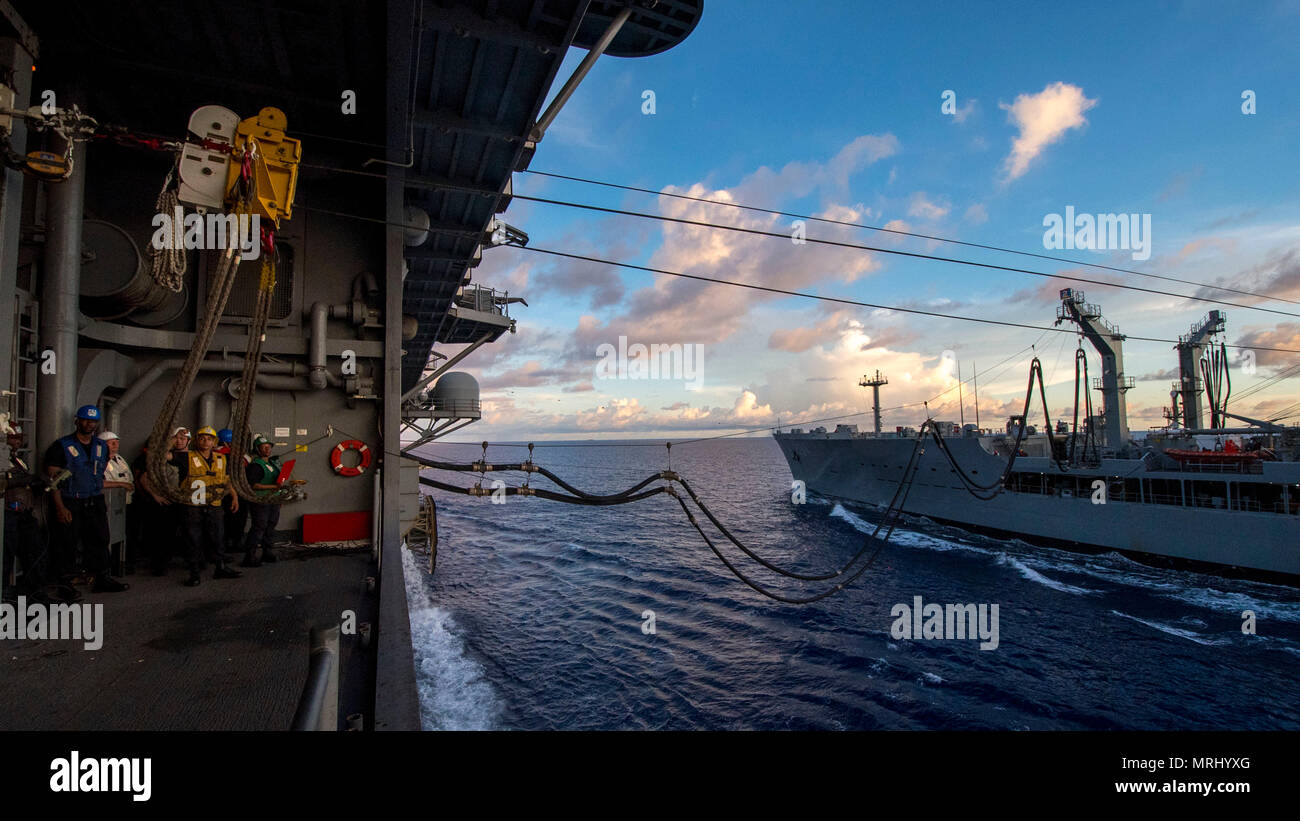 170616-N-TH560-093 PHILIPPINE SEA (June 16, 2017) Sailors assigned to ...
