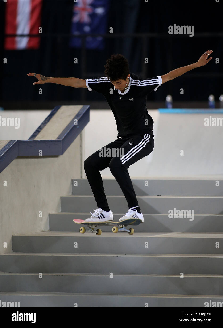 Jenn Soto in action in the Women's Final during day one of the 2018 SLS ...